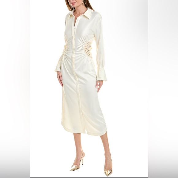 Jonathan Simkhai | Dresses | Jonathan Simkhai Rhoda Fossil Crochet ...